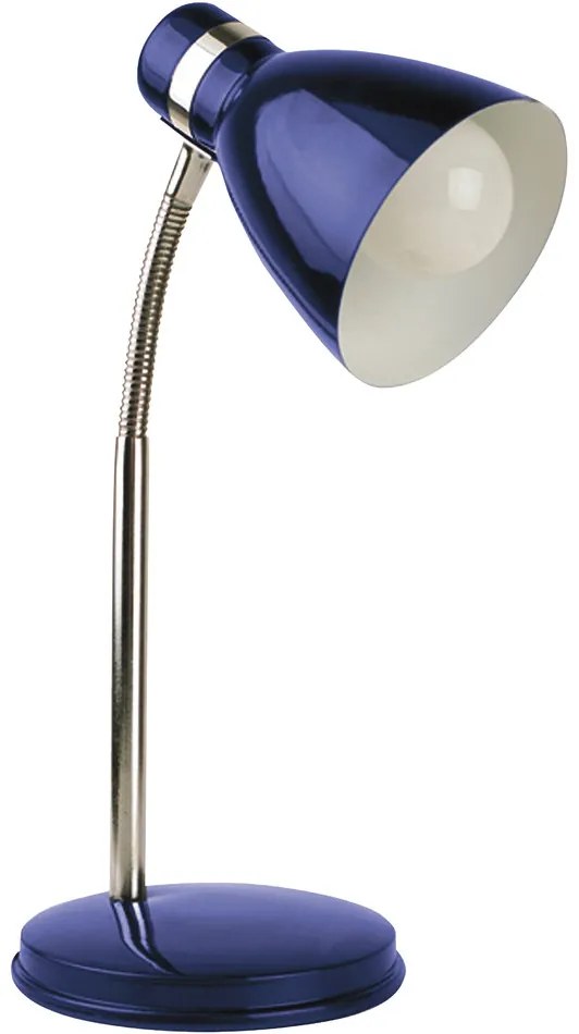 Rábalux Patric 4207 Pracovní Stolní Lampy modrý kov E14 1x MAX 40W IP20