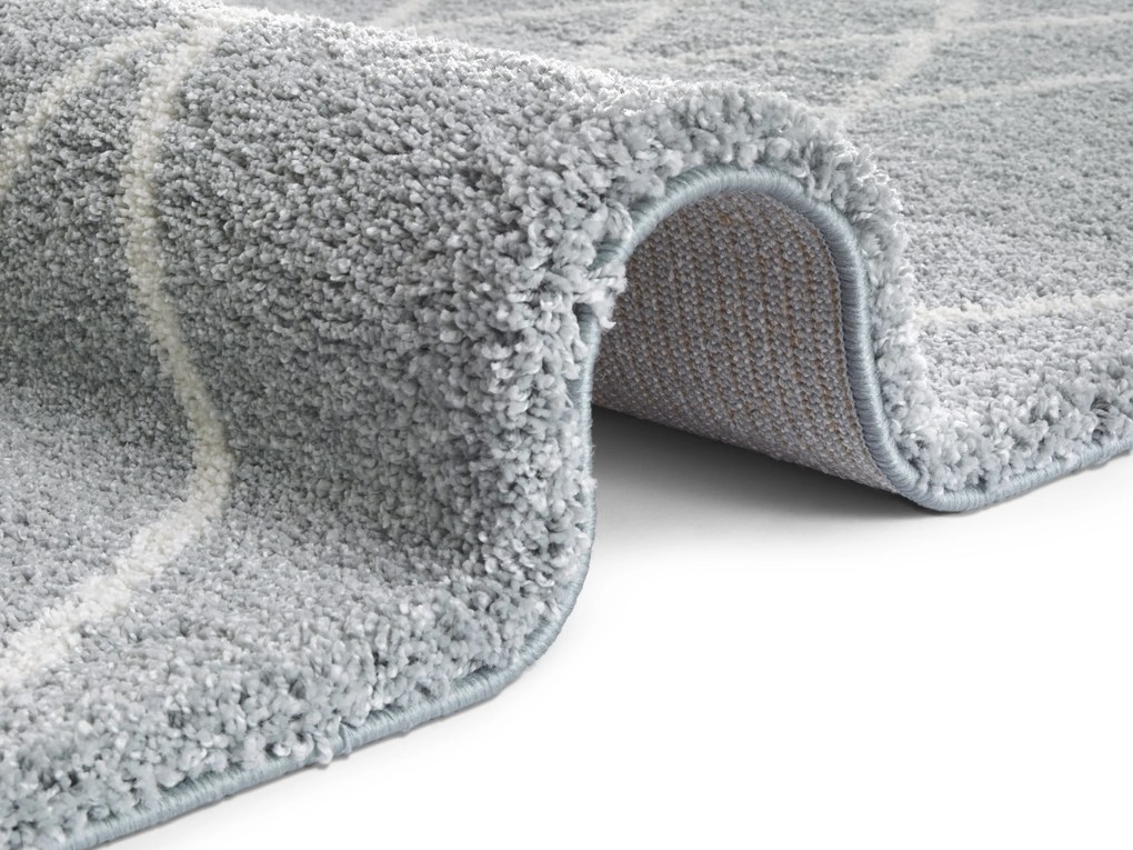 ELLE Decoration, AKCE: 80x150 cm Kusový koberec Passion 103677 Aquablue, Cream z kolekce Elle, šedá, chodba / předsíň