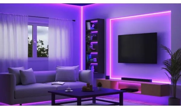 WiZ - LED RGB Stmívatelný pásek 10m LED/12W/230V Wi-Fi