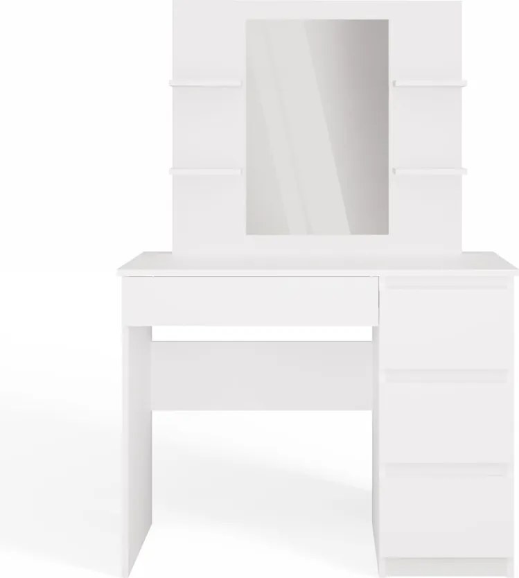 Toaletní stolek Marina Mijas 98,4 cm bílý pravý