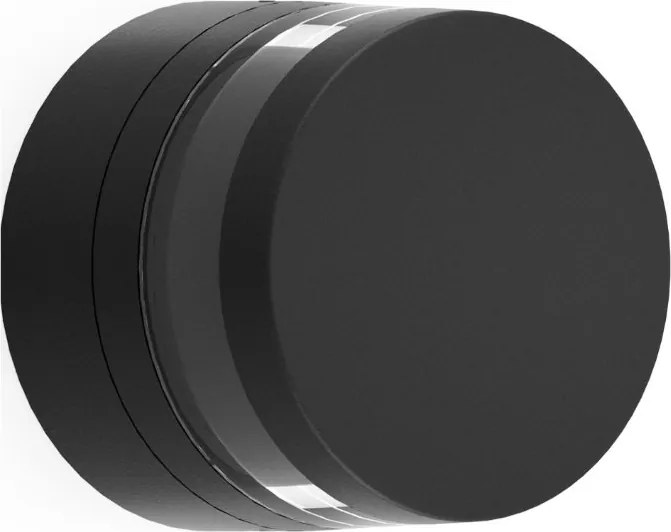 LGM LW-30001-W30-01 Nástěnné venkovní svítidlo LIGHTWAVE 20W 280lm 3000K IP65 černá RAL9011 vč. krytu A30131 - LIGMAN