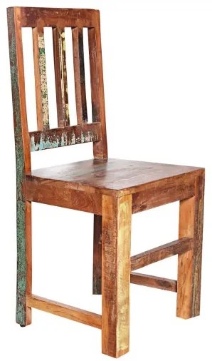 Deflee židle JAKARTA masiv recykl ZDL20255masivní recyklované dřevo  45 cm x 95 cm x 45 cm