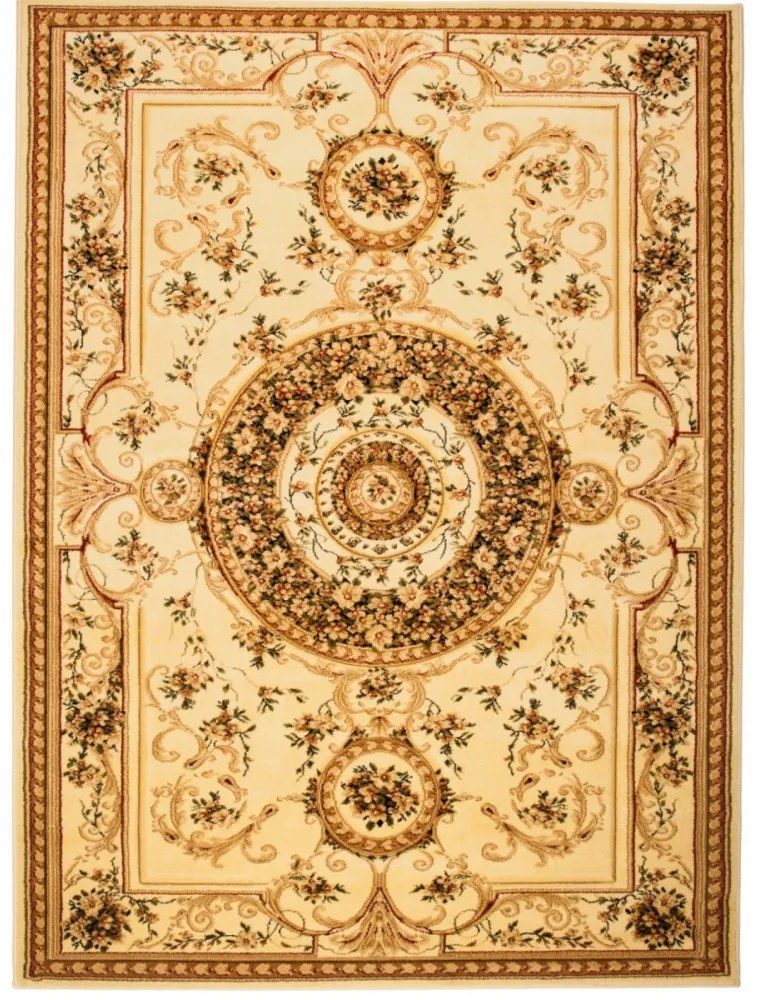 Kusový koberec klasický vzor 3 béžový, Velikosti 300x400cm