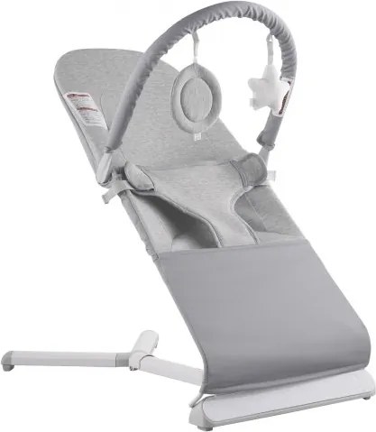 Baby Bouncer Skládací židle Bouncer pro děti 0-9 měsíců s hrazdičkou
