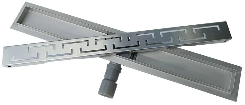 BPS-koupelny Sprchový odtokový žlab DL01 DELTA G4 HYD-2639 80 cm, satén