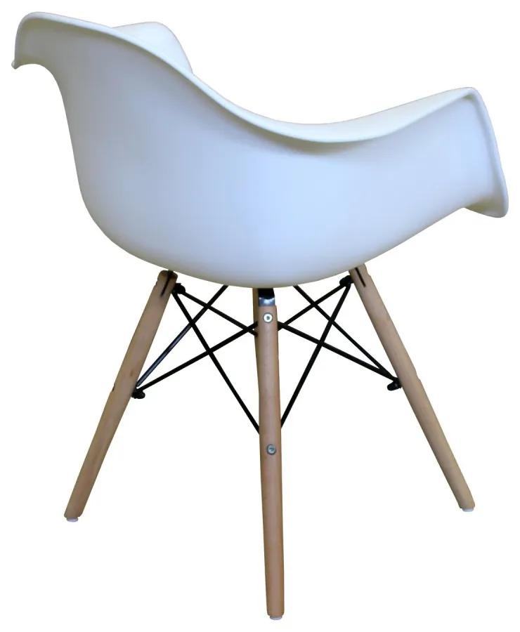 IDEA Jídelní židle DUO bílá