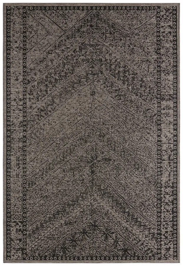 Hans Home | Kusový koberec Jaffa 104052 Taupe/Brown//Black - 70x140