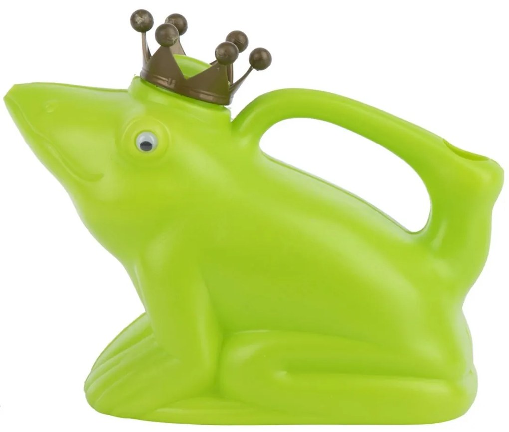 Dětská konev na zalévání Frog, 1,7 l, zelená