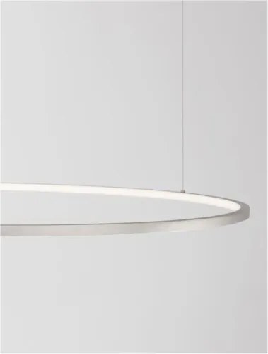 Závěsné LED svítidlo NOVA LUCE TARQUIN 59W 3000K 9345611 stmívatelné Triac