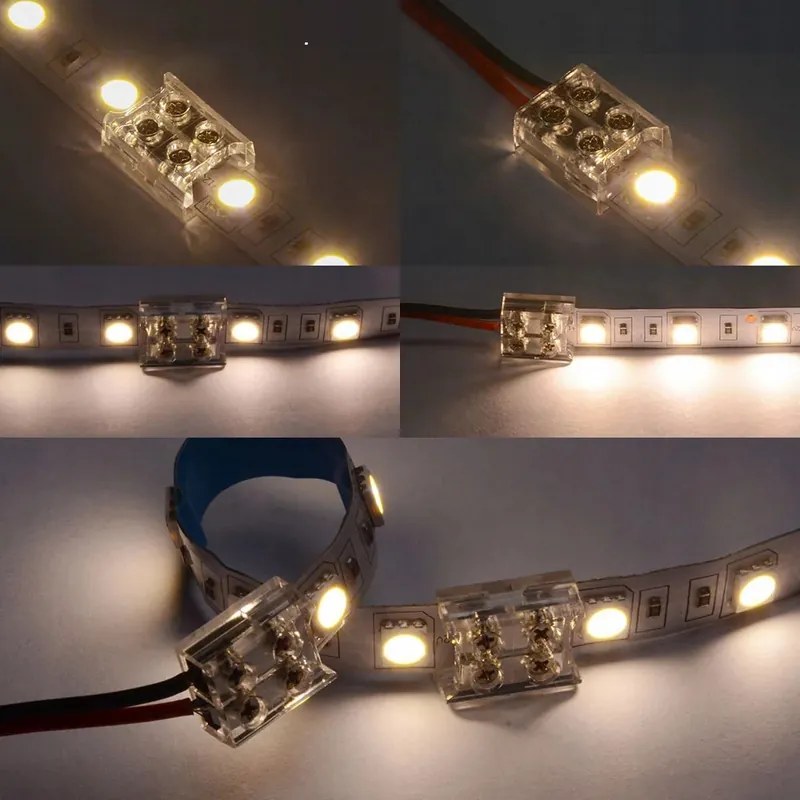 BERGE Konektor pro COB 10mm LED pásky - páskový kabel