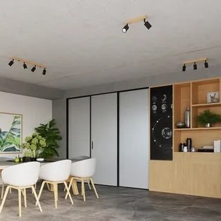 Nástěnné svítidlo SOLLUX VERDO černé GU10 1x10W bez žárovky SL.1290