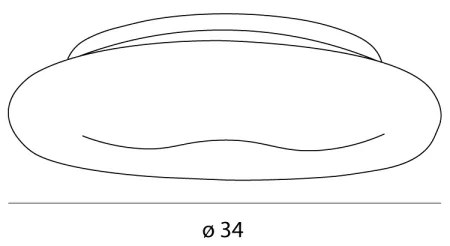 MAXLIGHT C0233 - LED Stropní svítidlo DUO LED/10W/230V pr. 34 cm bílá