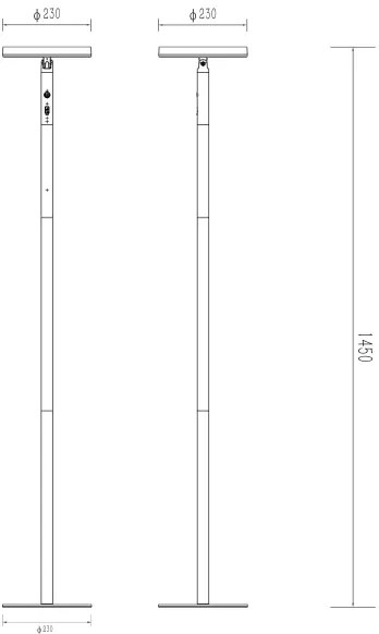 Globo 36508 - LED Solární lampa LED/6W/3,7V IP54