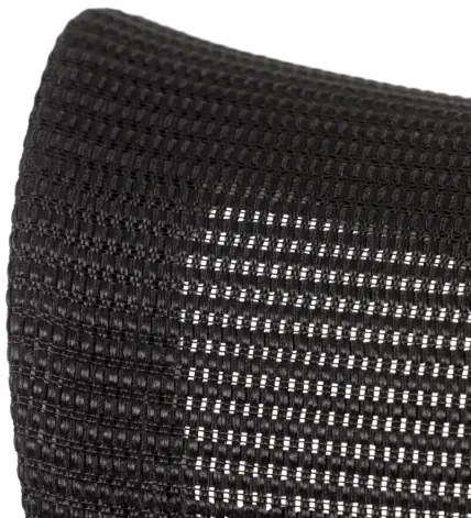 Kancelářská židle ergonomická černá látka a MESH houpací KA-B1025 BK