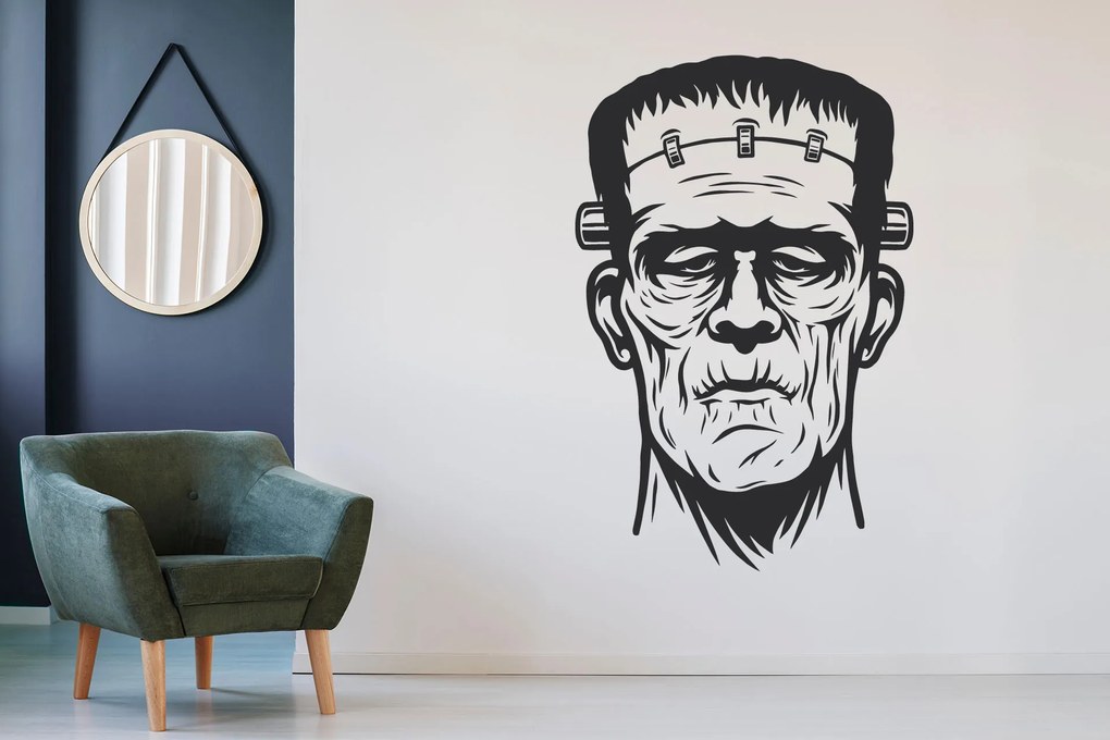 Lepy.cz Samolepka na zeď Frankenstein Velikost (šířka x výška): 75x114cm, Barevná varianta: Levandulová