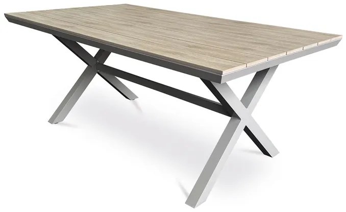 Autronic Zahradní stůl AZT-S1510 OAK 180x100 cm Odstín: Světlý dub