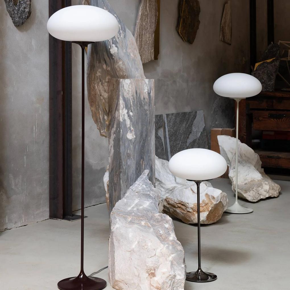 GUBI Stemlite stolní lampa, černá-chrom, 70 cm