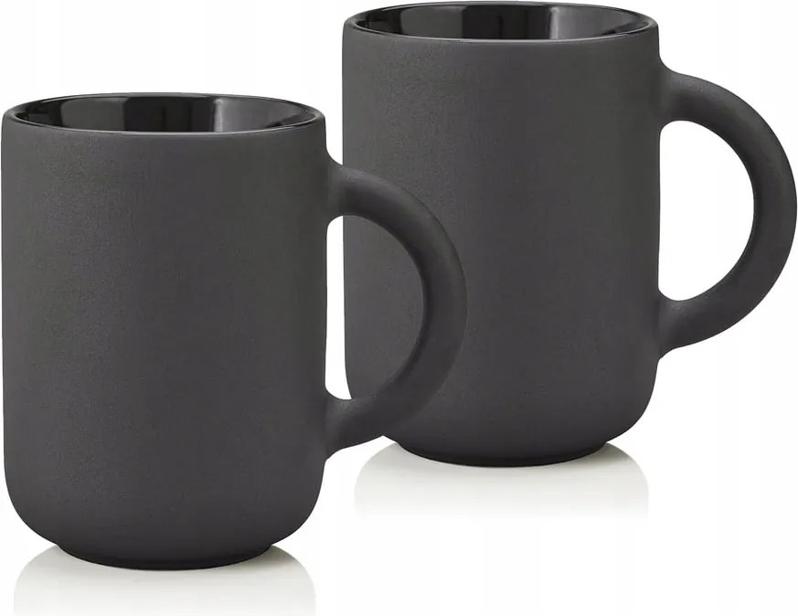 Stelton Theo Hrnek 350 ml Černý 2 Ks Matný