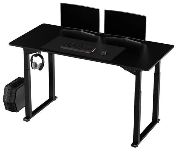 Lama Plus Elektricky výškově nastavitelný stůl UPLIFT — 160 cm, černá