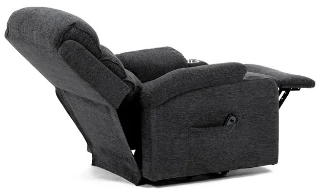 Autronic Polohovací křeslo s elektrickým ovládáním TV-S8348 Barva potahu: Hnědobéžová