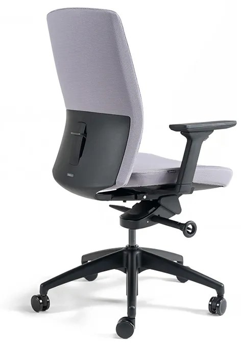 Office Pro Kancelářská ergonomická židle BESTUHL J2 BP — více barev, bez podhlavníku Červená 202