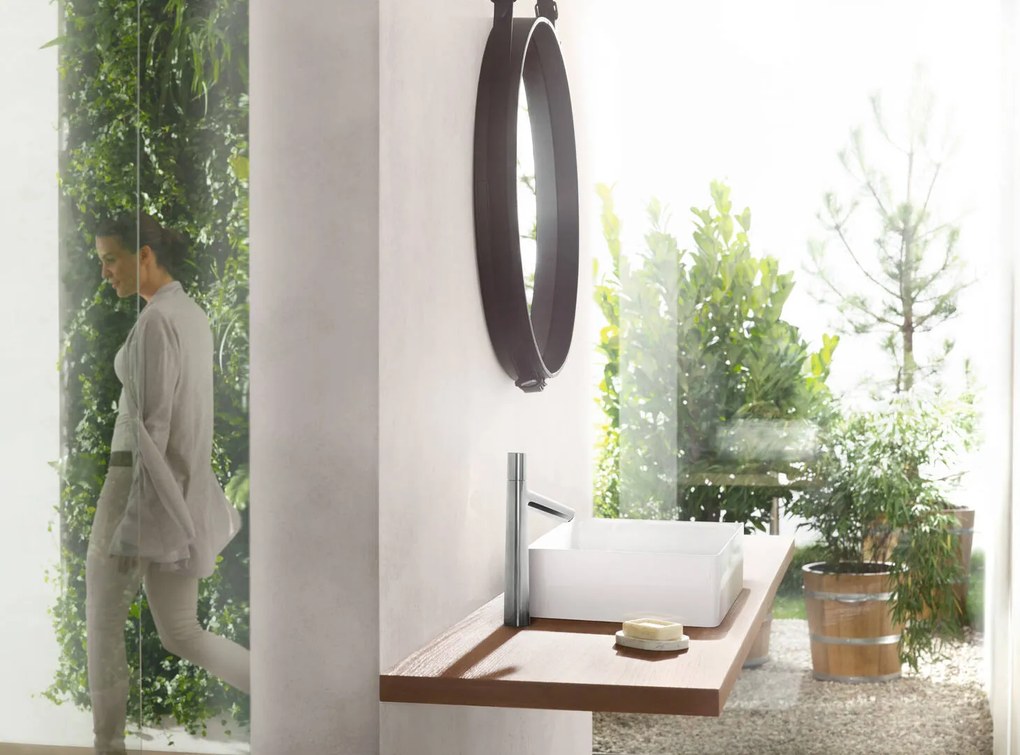 Hansgrohe Talis Select S, umyvadlová baterie 190, ovládání tlačítkem, chromová, 72045000