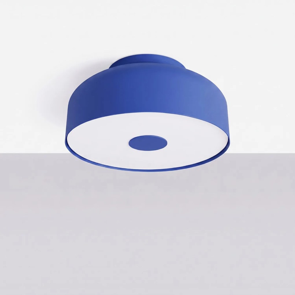 Sollux Lighting Stropní svítidlo OMIQ ultramarínové