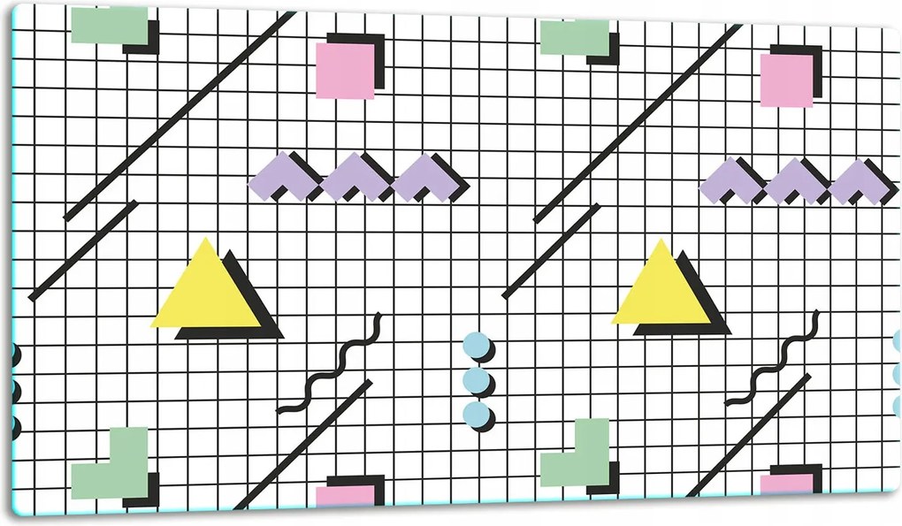 Skleněná Deska Na Krájení 52x30 Vzor Tvrzené Sklo 7v1