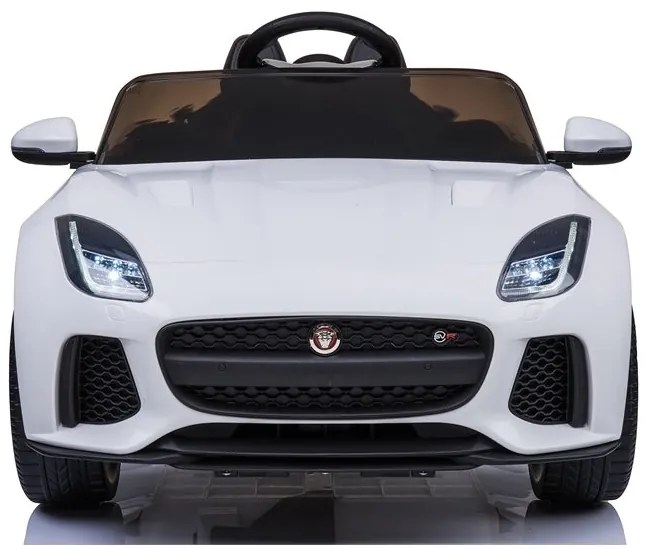 Elektrické autíčko Jaguar F-Type bílé