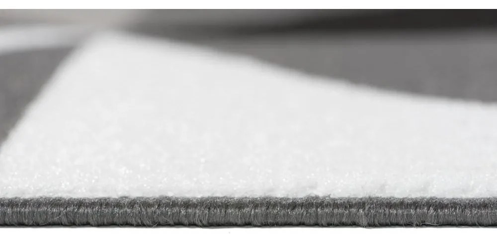 Kusový koberec PP Fino šedý 200x200cm