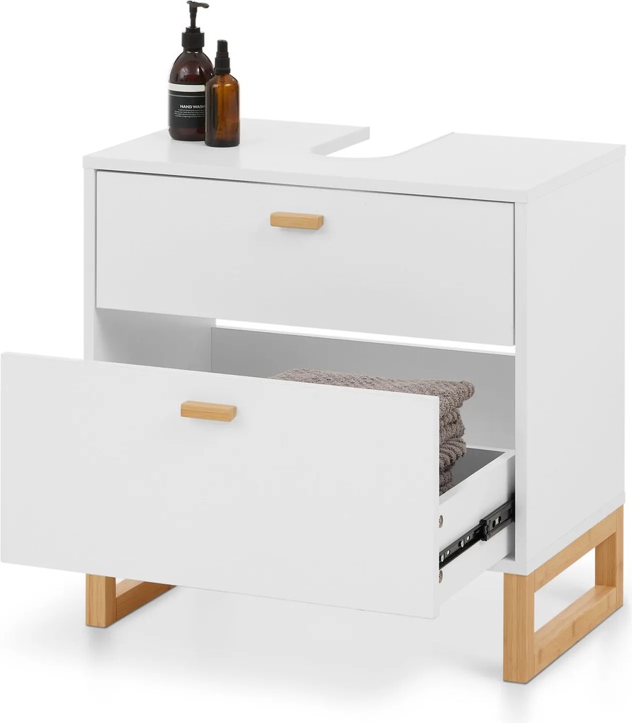 Tchibo - Skříňka pod umývadlo se 2 zásuvkami - barva: braun