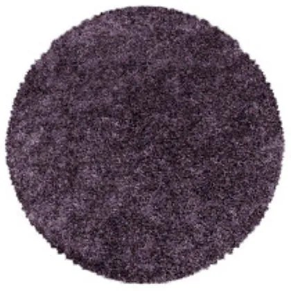 Kusový koberec Sydney Shaggy 3000 violett kruh-80x80 (průměr) kruh