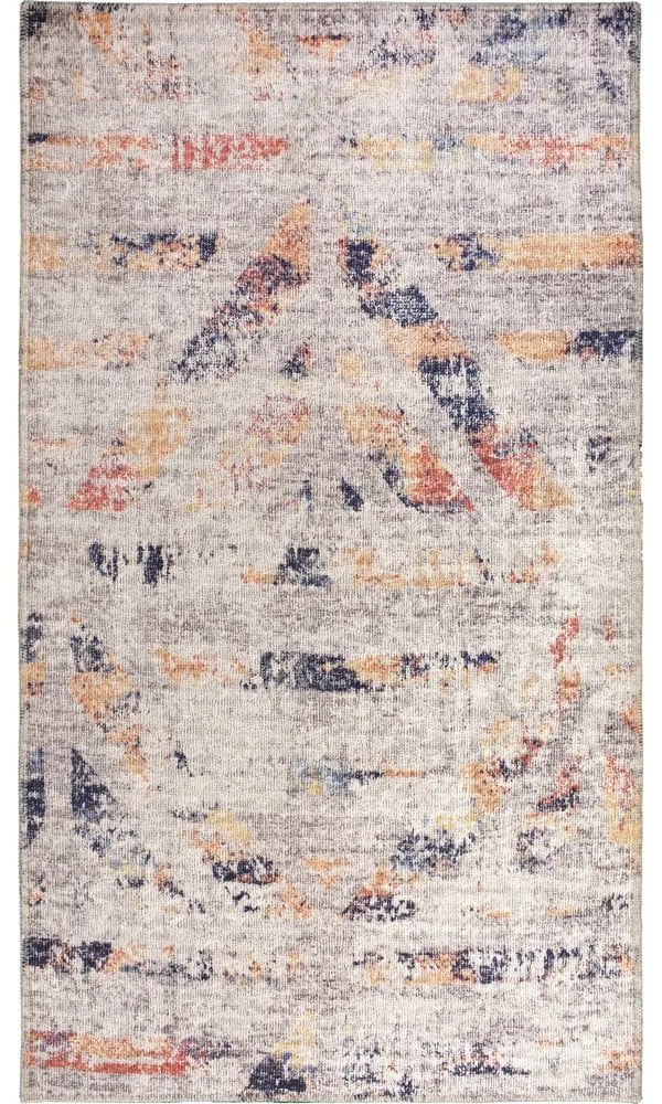 Bílo-béžový pratelný koberec 150x80 cm - Vitaus