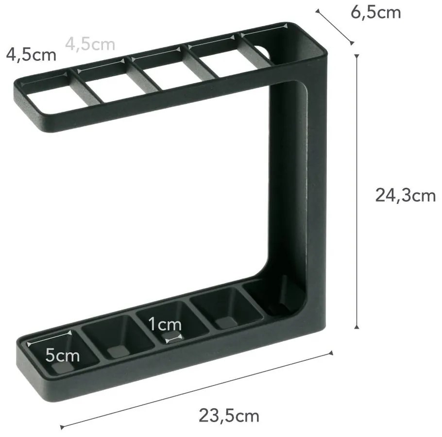 Stojan na deštníky Grind 7931 | černý
