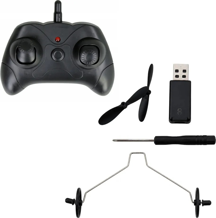 LEAN Toys Dálkově ovládané letadlo z pěnového materiálu RC Cessna 182 2,4 GHz
