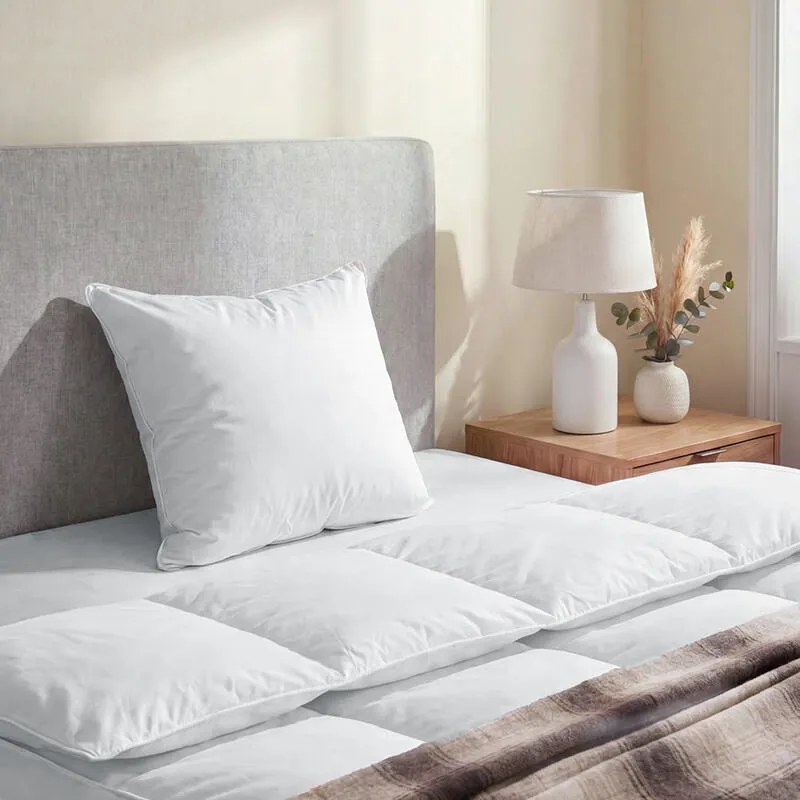 SCANquilt péřová přikrývka COMTESSA PLUS celoroční - hřejivost Sq 5 140 x 220 cm - prodloužený