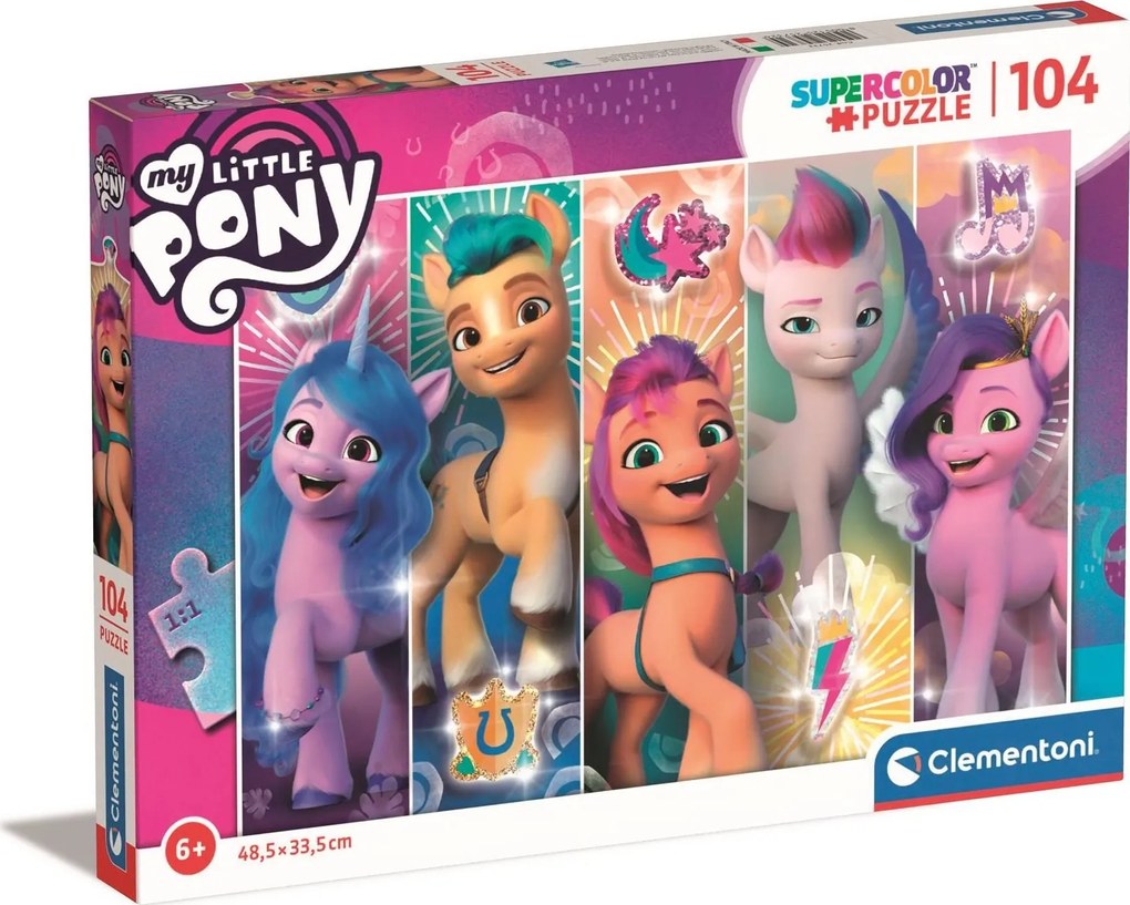 Clementoni - Puzzle 104 My Little pony 3