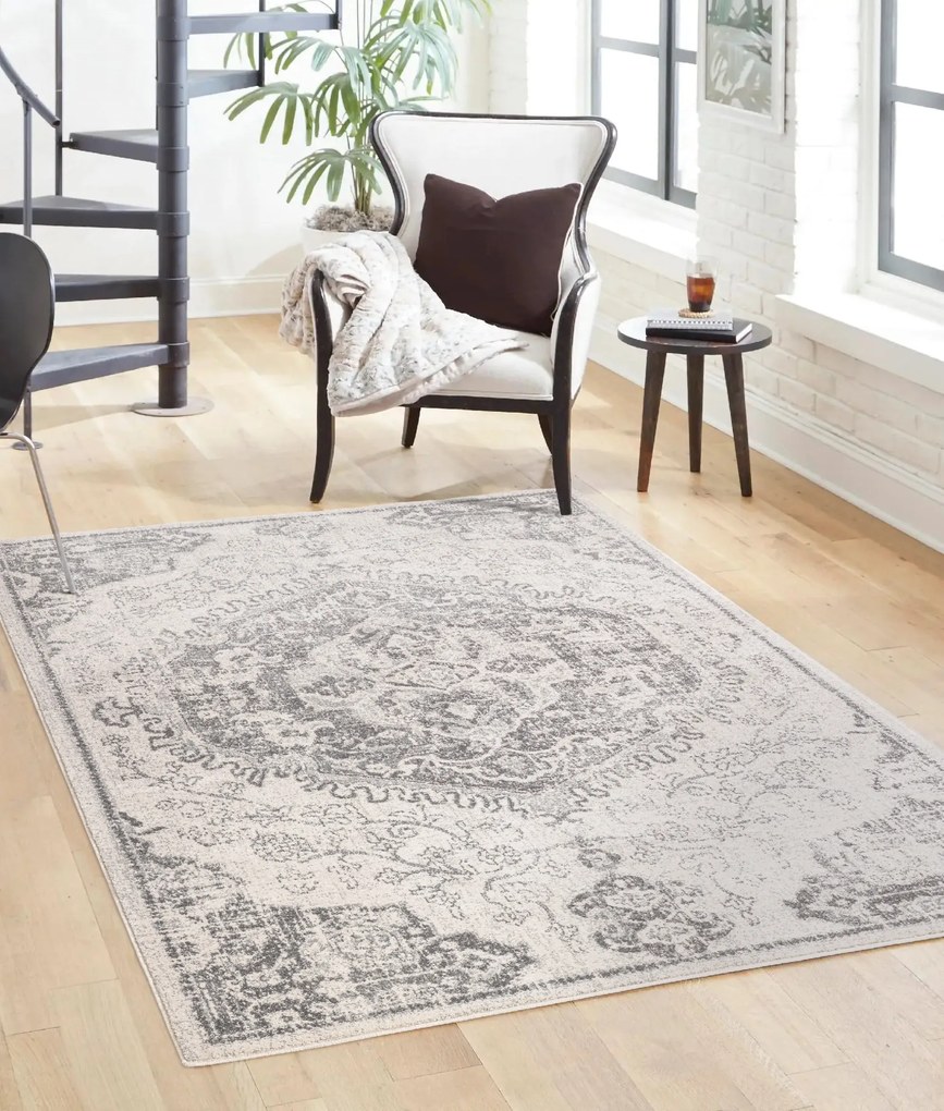 Šedý koberec Dinamo Oriental Ivory Rozměry: 200x290 cm