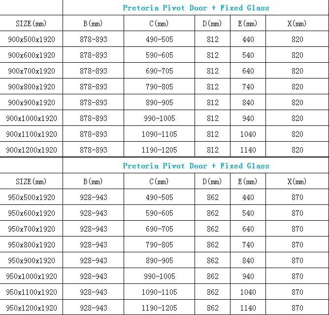 Mexen Pretoria sprchový kout 90x60cm, 6mm sklo, chromový profil-čiré sklo, 852-090-060-01-00
