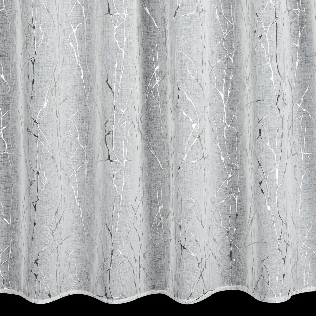 ZÁCLONA NA PÁSCE MELIA 140X270 CM BÍLÁ