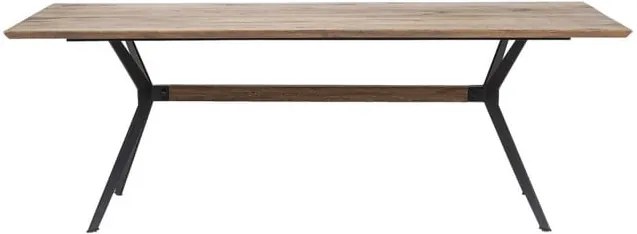 Jídelní stůl s deskou z dubového dřeva Kare Design Downtown, 220 x 100 cm