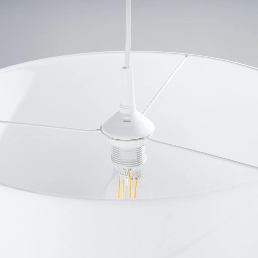 Sollux Lighting Závěsná lampa NOVA 40 bílá