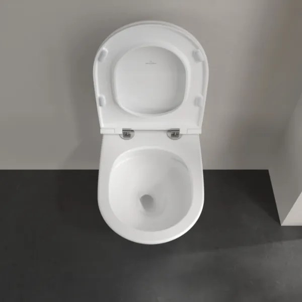 Villeroy & Boch 4670T9R1 - Záv WC s prkénkem SoftClose SUBWAY keramika/bílá