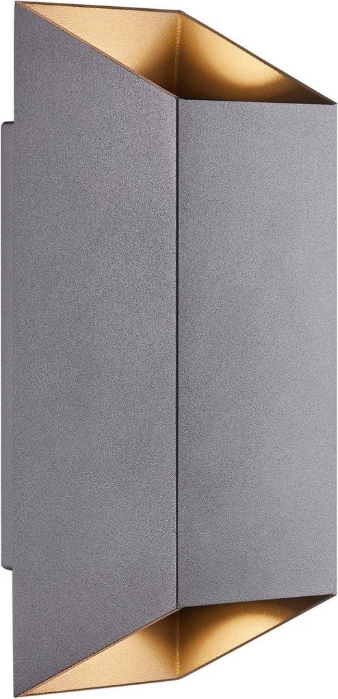 NOR 2218221050 Nico Square 22 venkovní nástěnné svítidlo antracit - NORDLUX