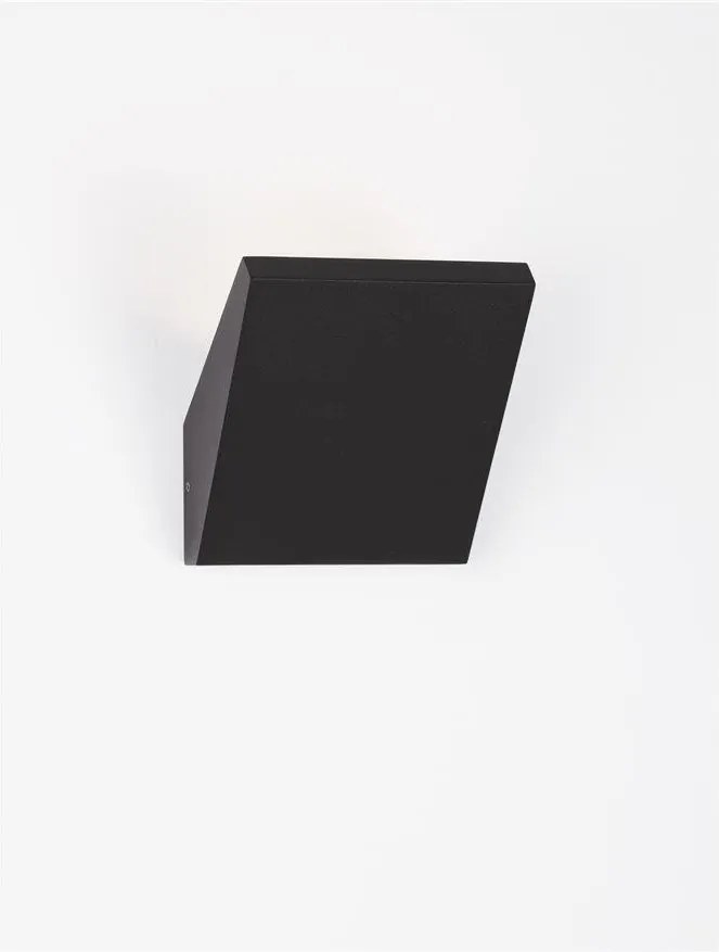NV 9492620 Venkovní nástěnné svítidlo PARRIS antracitový hliník a čiré sklo LED 8.6W 3000K 220-240V 101st. IP65 - NOVA LUCE