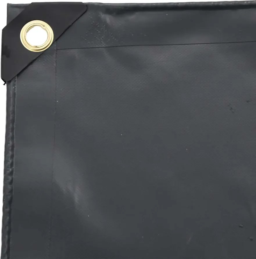 Plachta antracitová 2 x 3 m 650 g/m² 156082