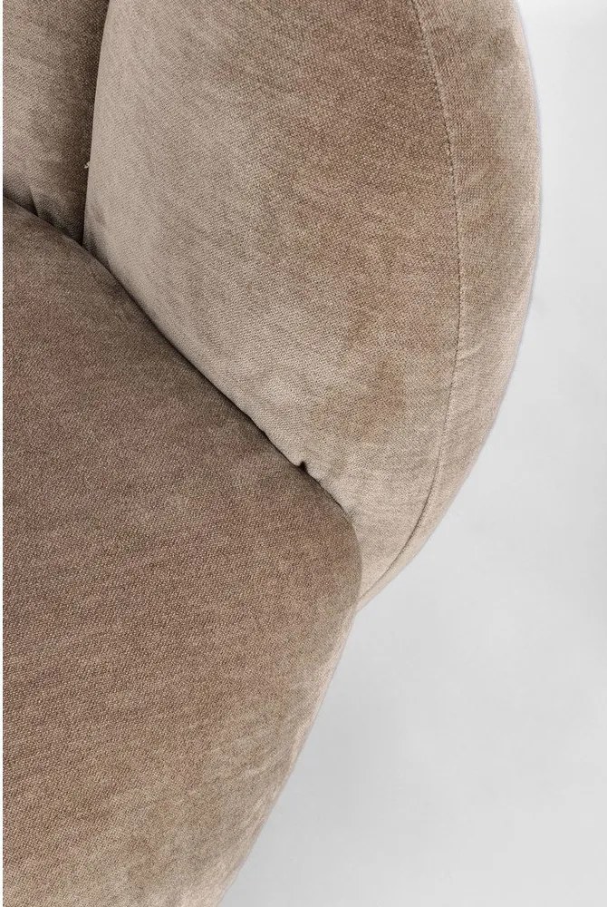 Taupe křeslo Tulip – Bizzotto