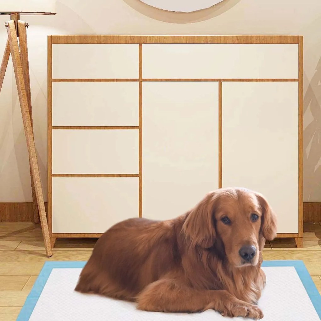 Costway Výcviková podložka pro psy puppy pad puppy hygienické podložky 100 kusů