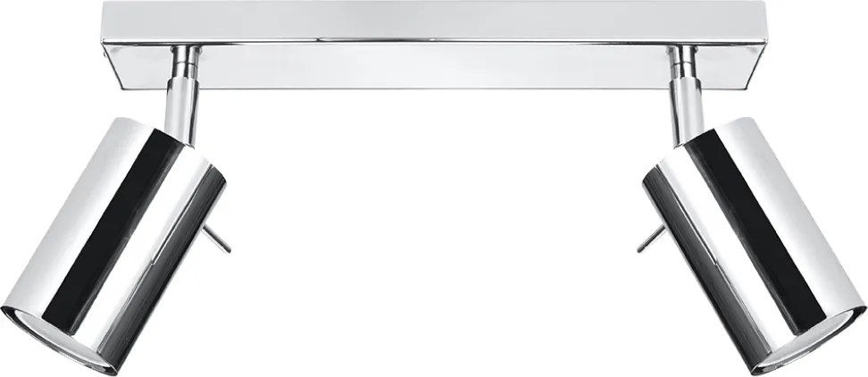 Sollux Lighting Stropní svítidlo RING 2 chrom