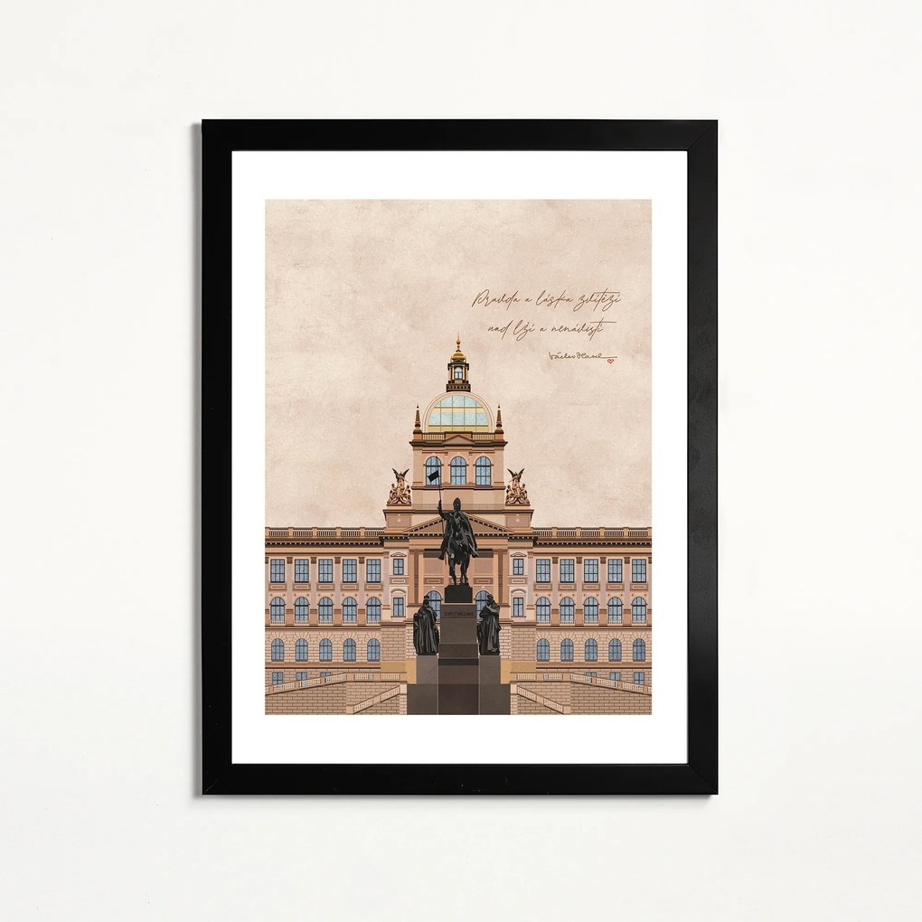 Martin Paseka | Pravda a láska Rám: Černý, Velikost: 40 x 30 cm